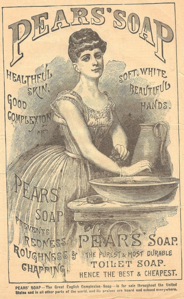 Pears’ Soap Advertisement c. 1880s | Gayle Clemans